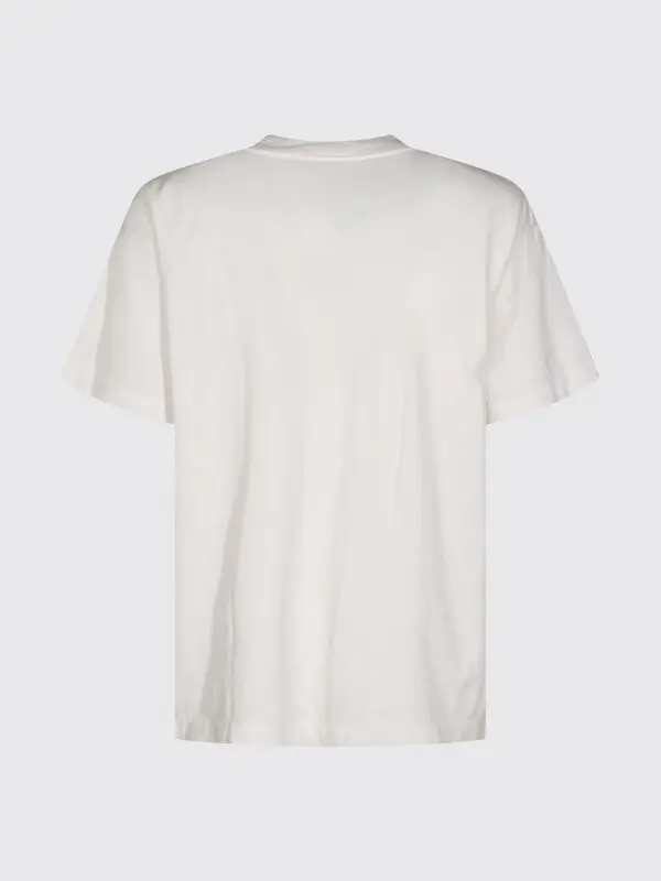 SAINT MXXXXXX Graphic Print Cotton T-shirt With Dropped Shoulders