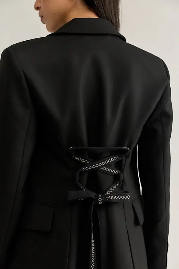 Free People Caspar High Low Blazer