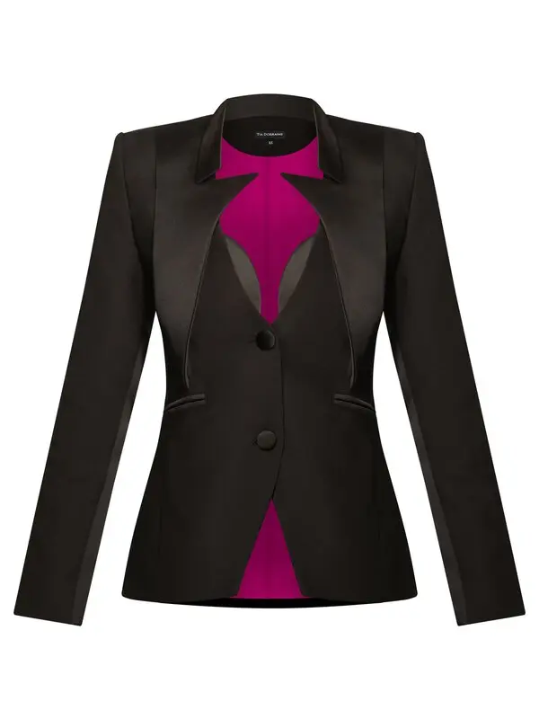 TIA DORRAINE Femme Fatale Tailored Blazer