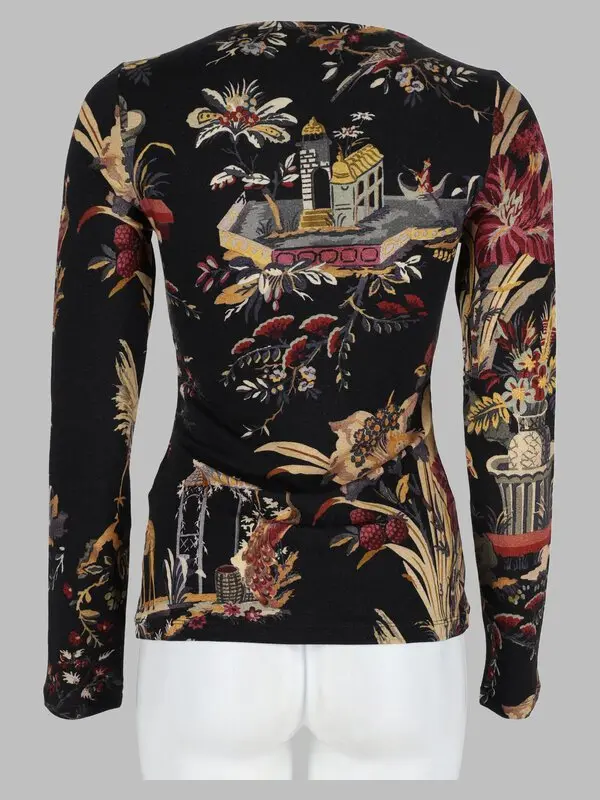 Etro Top A Maniche Lunghe