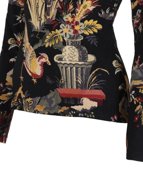 Etro Top A Maniche Lunghe