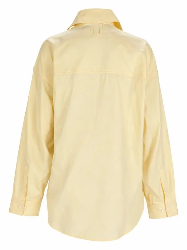 Jacquemus Camicia Asimmetrica In Cotone