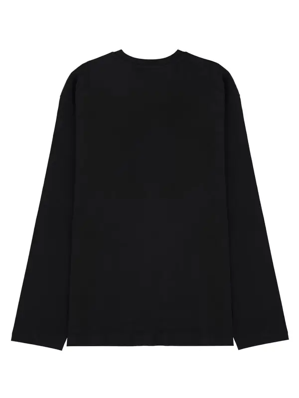 MSGM T-shirt In Cotone Con Logo - Black