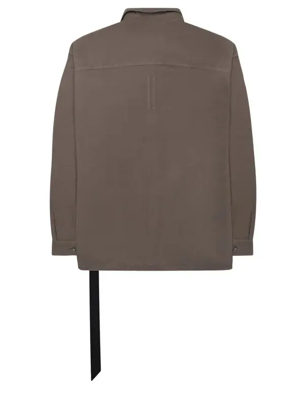 Rick Owens Overshirt "jumbo" In Cotone