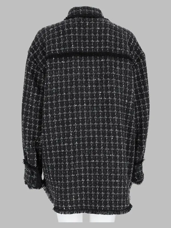 MSGM Camicia In Misto Cotone