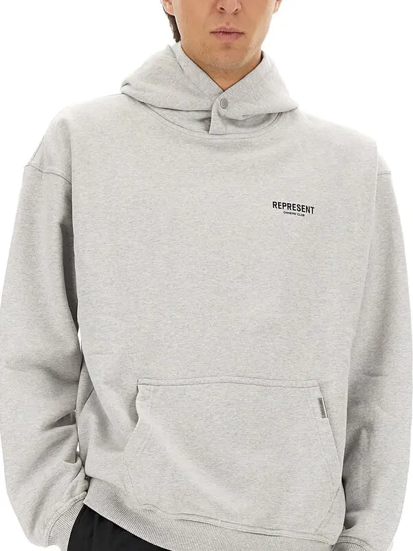 REPRESENT Felpa Con Logo