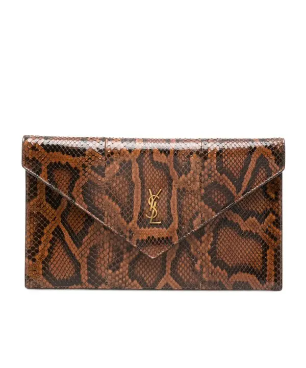 Saint Laurent Logo Clutch