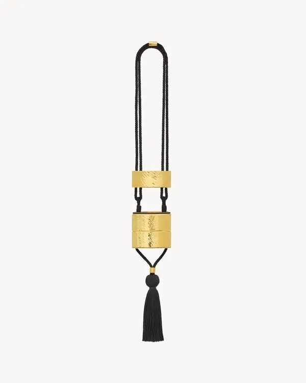 Saint Laurent Evening Opium Micro Minaudiere In Metal
