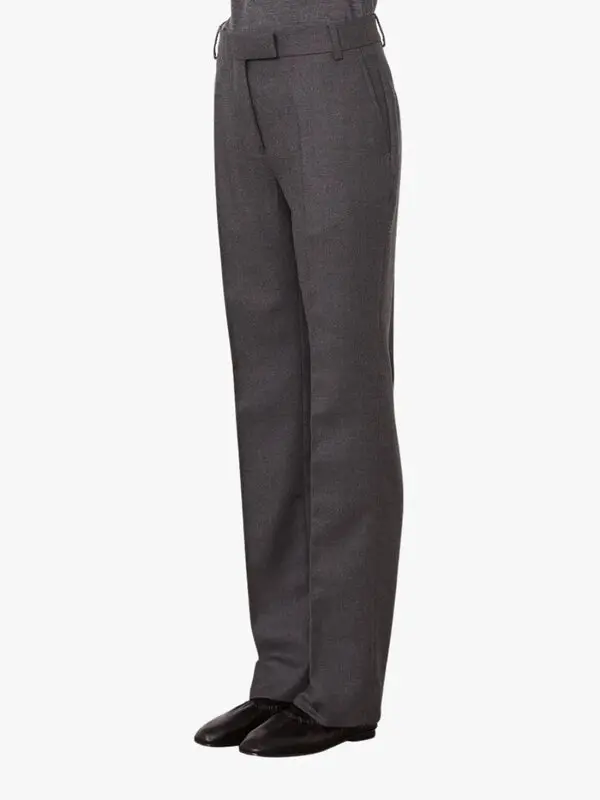 Officine Générale Lenie Pressed-crease Straight-leg Trousers