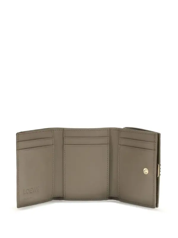 Loewe Anagram Leather Trifold Wallet