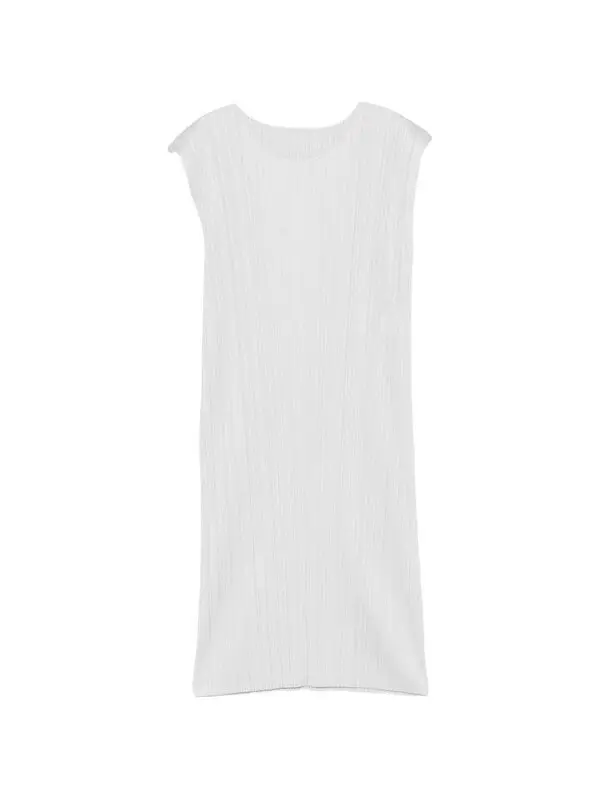 Issey Miyake Pleated Short Dress