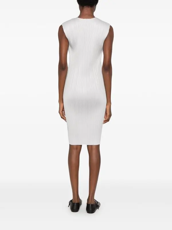 Issey Miyake Pleated Short Dress