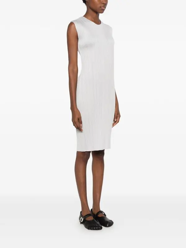 Issey Miyake Pleated Short Dress