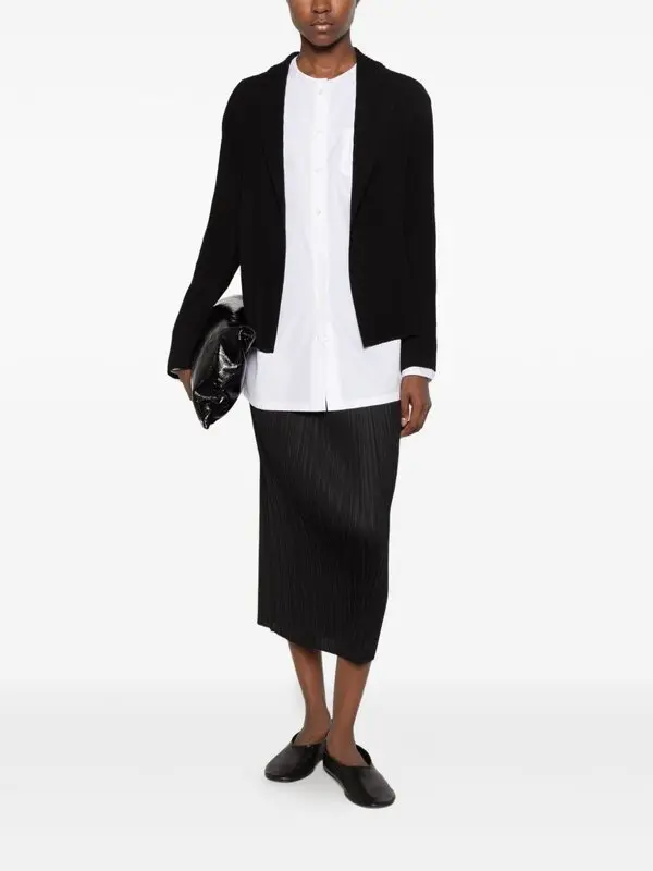 Issey Miyake Pleated Long Skirt