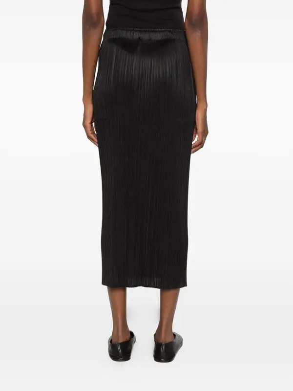 Issey Miyake Pleated Long Skirt