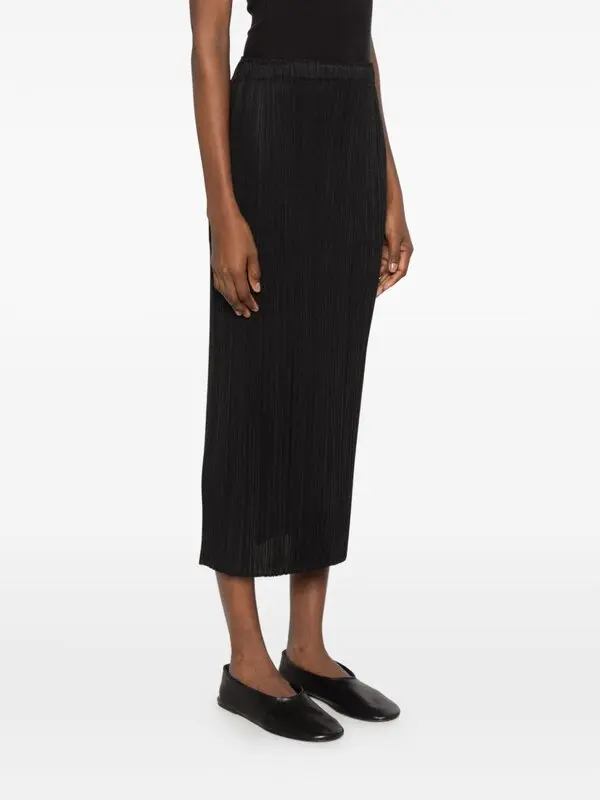 Issey Miyake Pleated Long Skirt