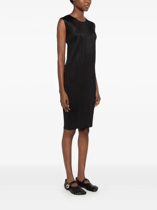 Issey Miyake Pleated Short Dress