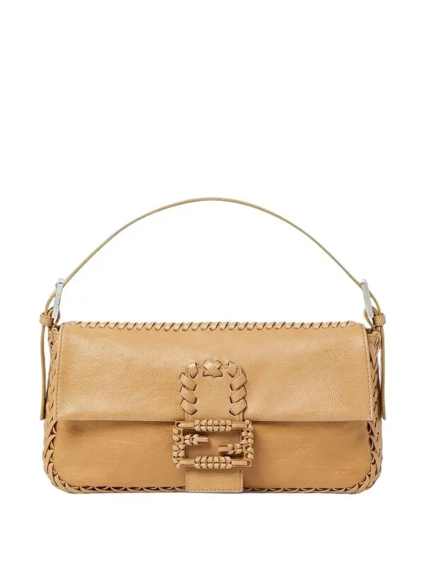 Fendi Baguette Leather Shoulder Bag