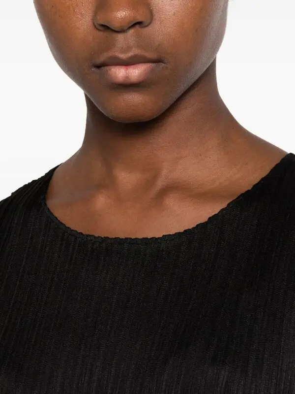 Issey Miyake Pleated Long Dress