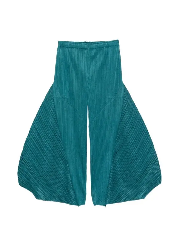 Issey Miyake Pleated Wide-leg Trousers