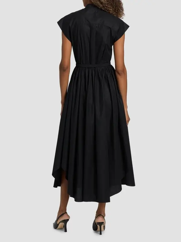 Adam Lippes Genevieve Cotton Poplin Shirtdress