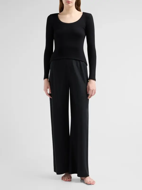 Majestic Filatures Soft Touch Scoopneck Sweater