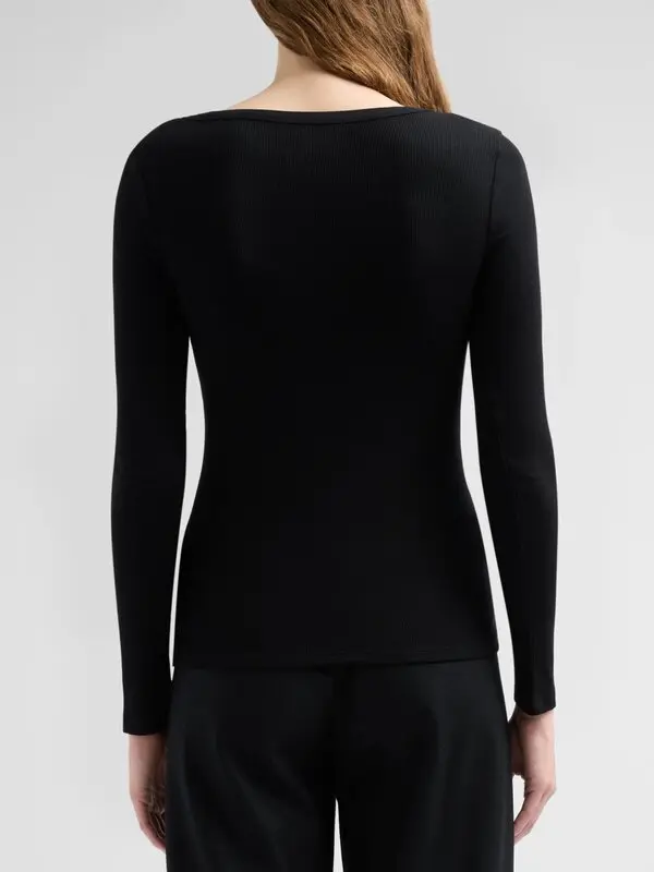 Majestic Filatures Soft Touch Scoopneck Sweater