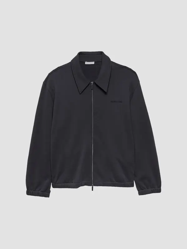 Helmut Lang Terry Zip Jacket - Navy