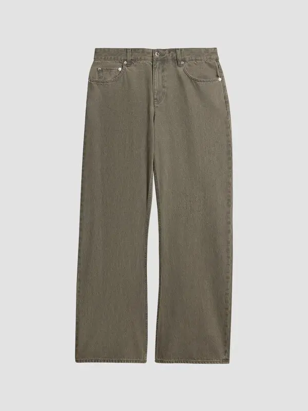 Helmut Lang Classic Relax Bootcut Jeans - Olive Tint