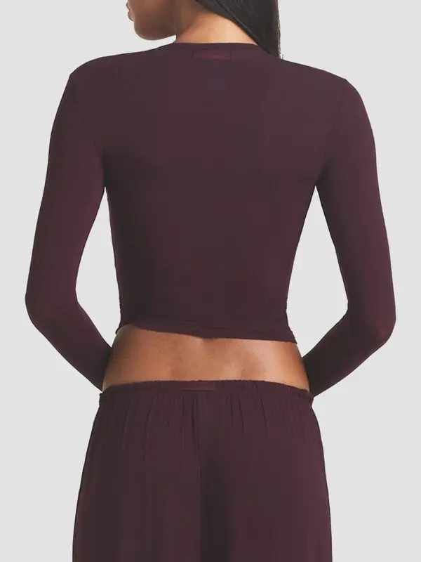 SKIMS Jersey Wrap Top