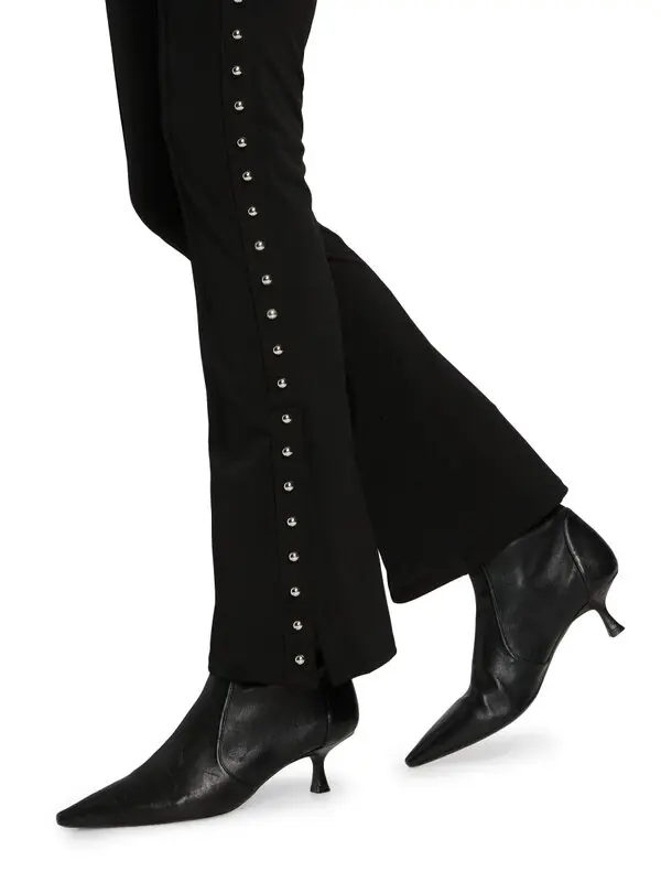 Cinq À Sept Percy Studded Bootcut Pants