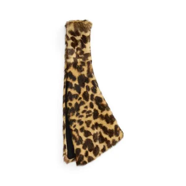 Ralph Lauren Leopard-print Haircalf Scarf