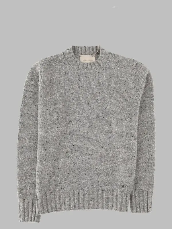 MORENO MARTINELLI Wool-acrylic Crewneck Sweater For