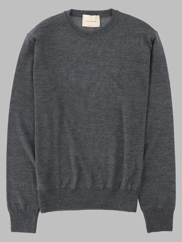 MORENO MARTINELLI Wool-acrylic Multicolor Knit Sweater