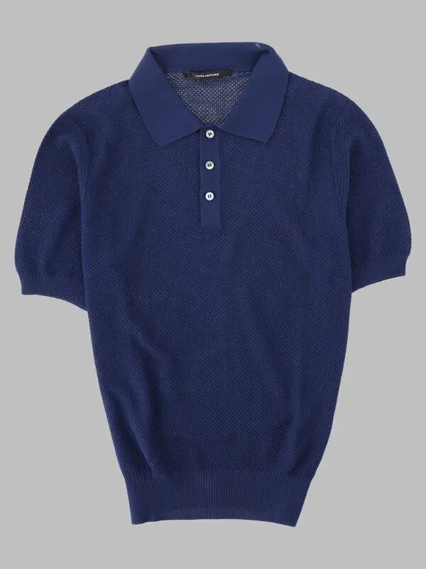 Tagliatore Polo Shirt With Elevated Texture