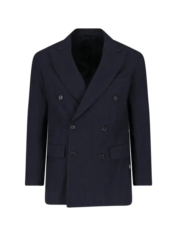 KAPTAIN SUNSHINE Double-breasted Wool Blazer