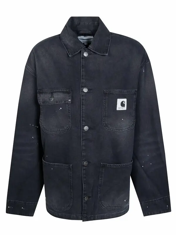 Carhartt Michigan "smithtown" Denim Jacket - Nero