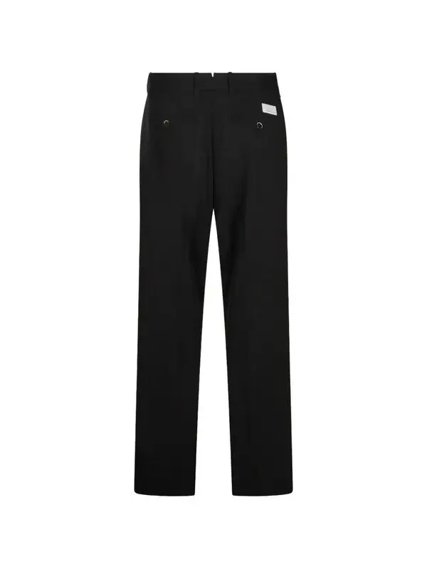 NINE:INTHE:MORNING Straight-leg Wool-blend Trousers