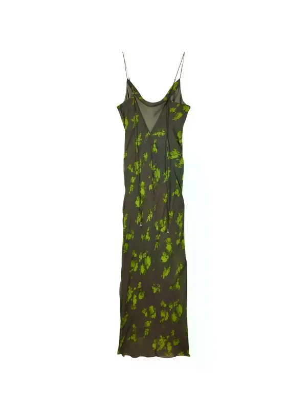 Patrizia Pepe Floral-print Slip Maxi Dress