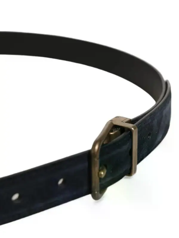 Dolce & Gabbana Suede-finish Buckle Belt