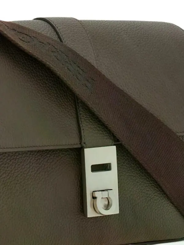 FERRAGAMO Hug Buckle Messenger Bag