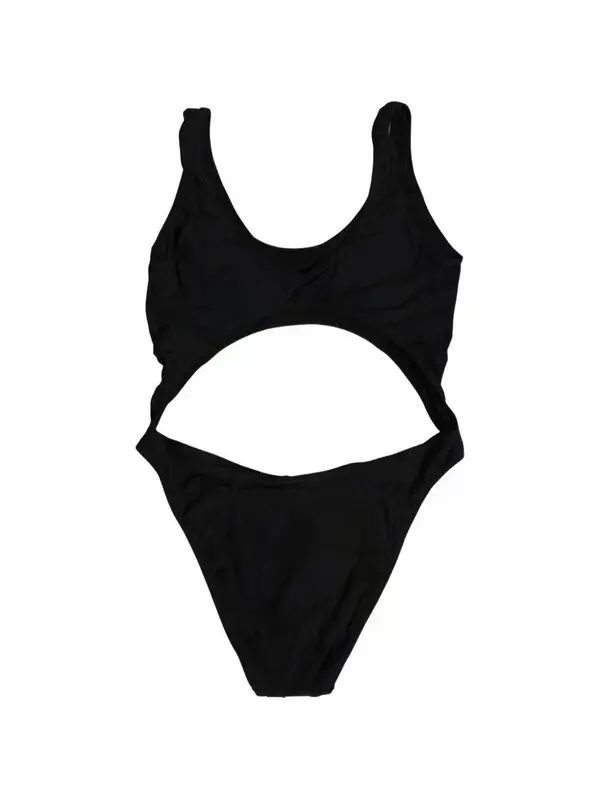 Dolce & Gabbana Cutout Logo-plaque Swimsuit