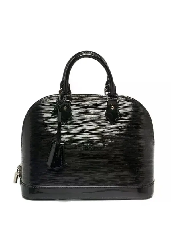 LOUIS VUITTON 2013 Pm Alma Epi Leather Tote Bag - Black