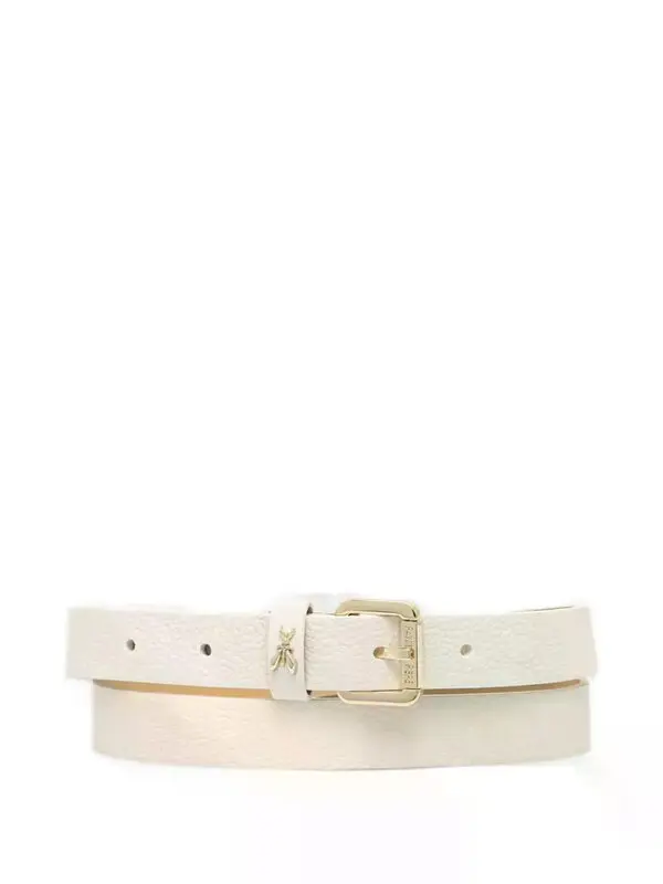 Patrizia Pepe Fly-plaque Grained Belt