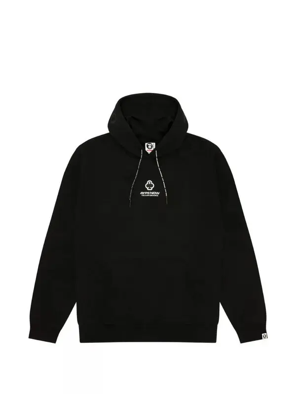 AAPE BY *A BATHING APE Aapenow Logo-print Hoodie - Black