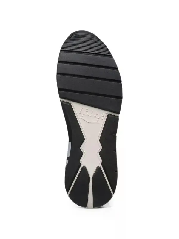 VOILE BLANCHE Club 01 Suede-panel Sneakers