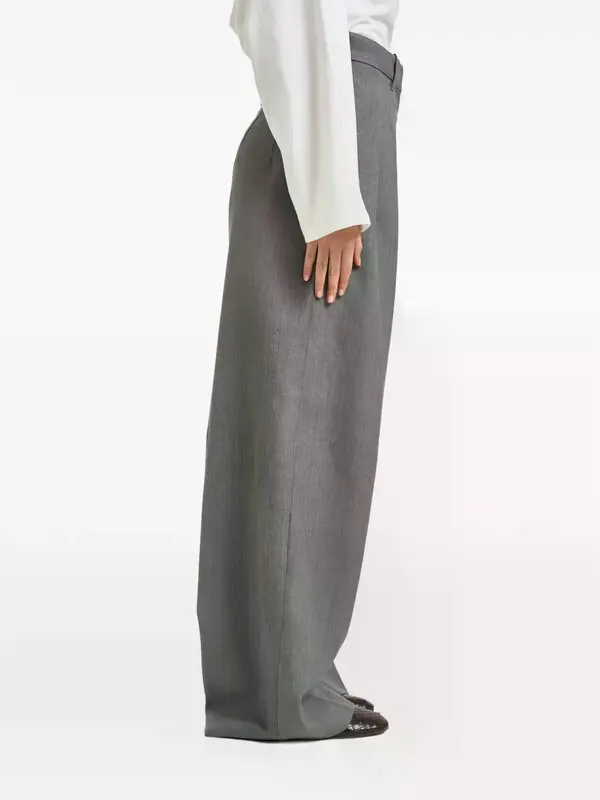 NINE:INTHE:MORNING Pleated Wide-leg Trousers
