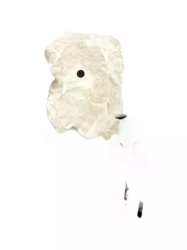 FLOS Maap Crinkled-effect Steel Wall Lamp