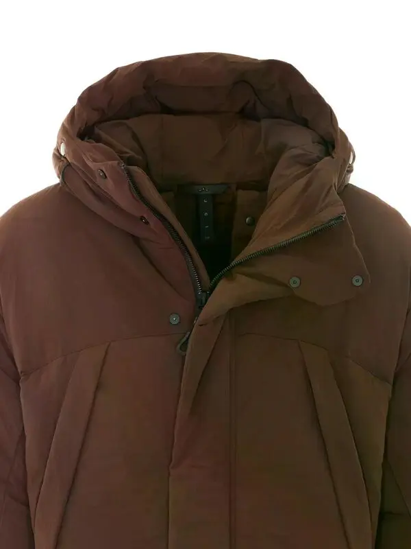 JG1 Mag-4 Camouflage-print Padded Coat - Brown