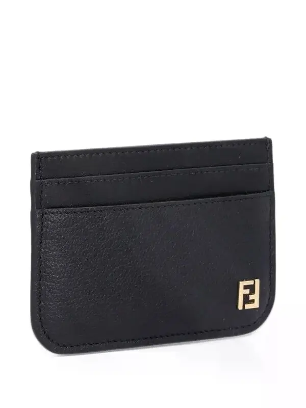 Fendi Ff Leather Card Case